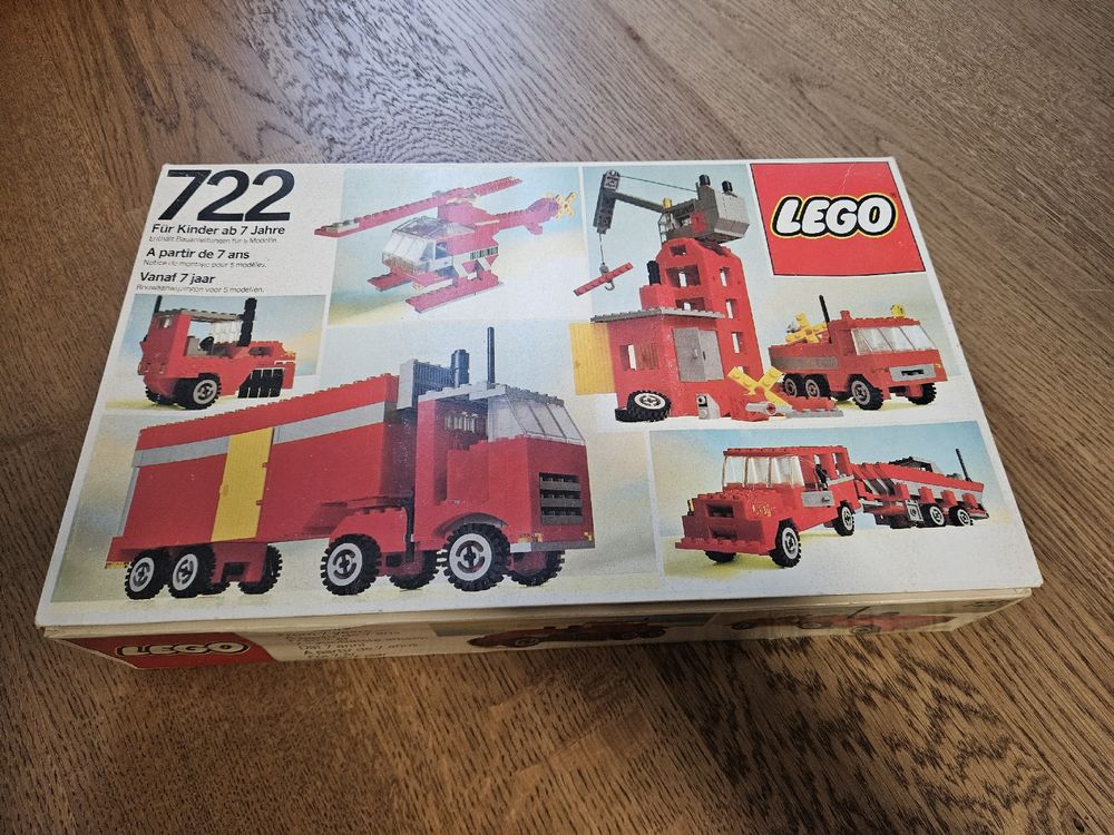 Vintage LEGO 722 aus dem Jahr 1980 - Oldtimer Rarität! (Gebraucht) in ...