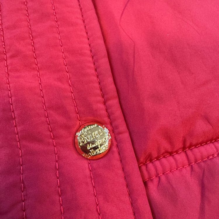 Evisu vintage red and golden puffer jacket winterjacke japan (Gebraucht ...