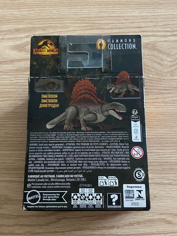 Jurassic Park Hammond Collection Dimetrodon (Neu und originalverpackt ...