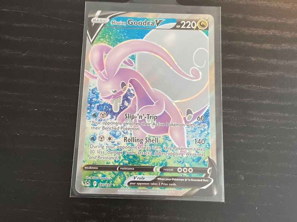 Hisuian Goodra V Fullart Lost Origin EN | Kaufen auf Ricardo