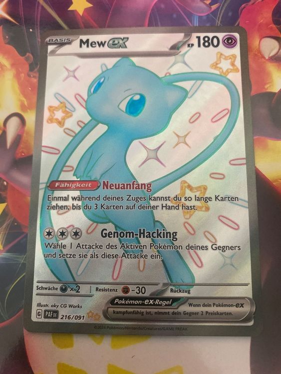 Pokemonkarte Mew EX Shiny (Neu (gemäss Beschreibung)) in Neuhausen für CHF 15 – mit Lieferung ...
