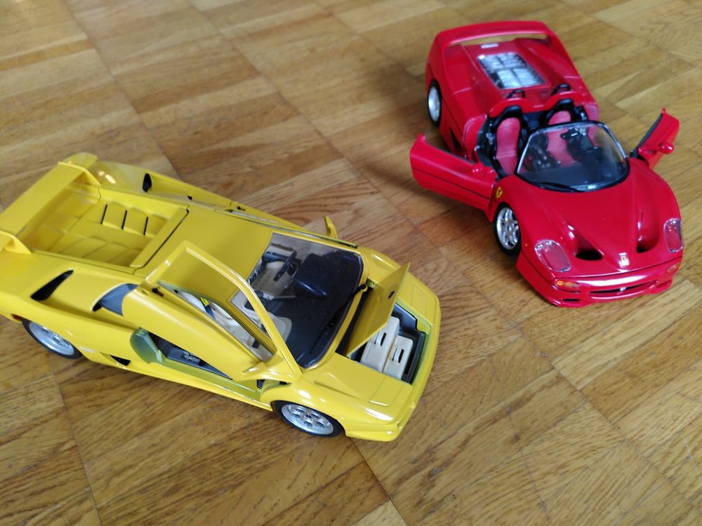 Lamborghini Diablo & Ferrari F50 - 1:18 Bburago | Kaufen auf Ricardo