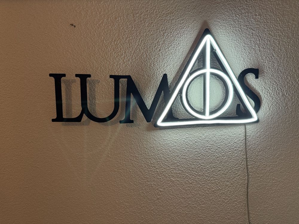 LUMOS Neonlicht Harry Potter Deko Lampe (Neu (gemäss Beschreibung)) in Ennetbaden für CHF 40 ...