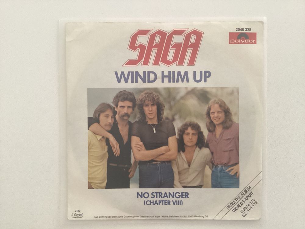 Saga Single - Wind Him Up | Kaufen auf Ricardo
