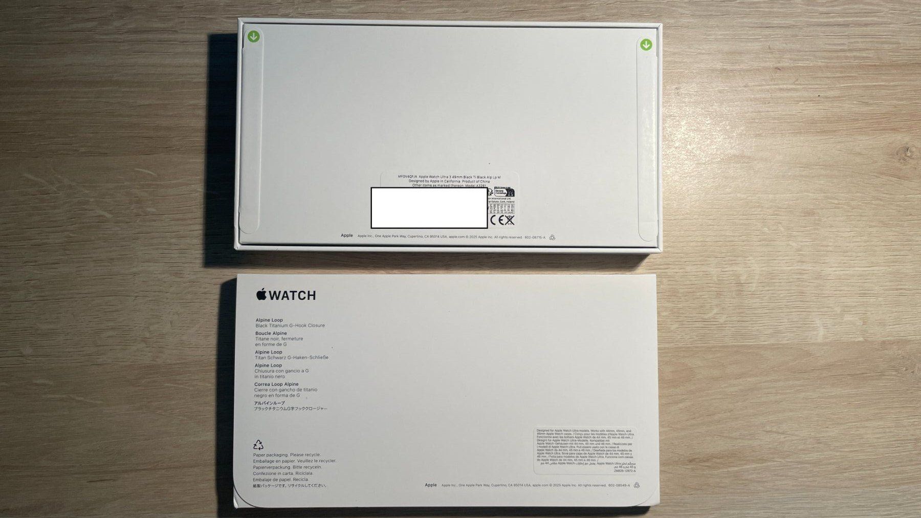 Neu: Apple Watch Ultra 3 49mm Black Titanium Case (Neu und ...