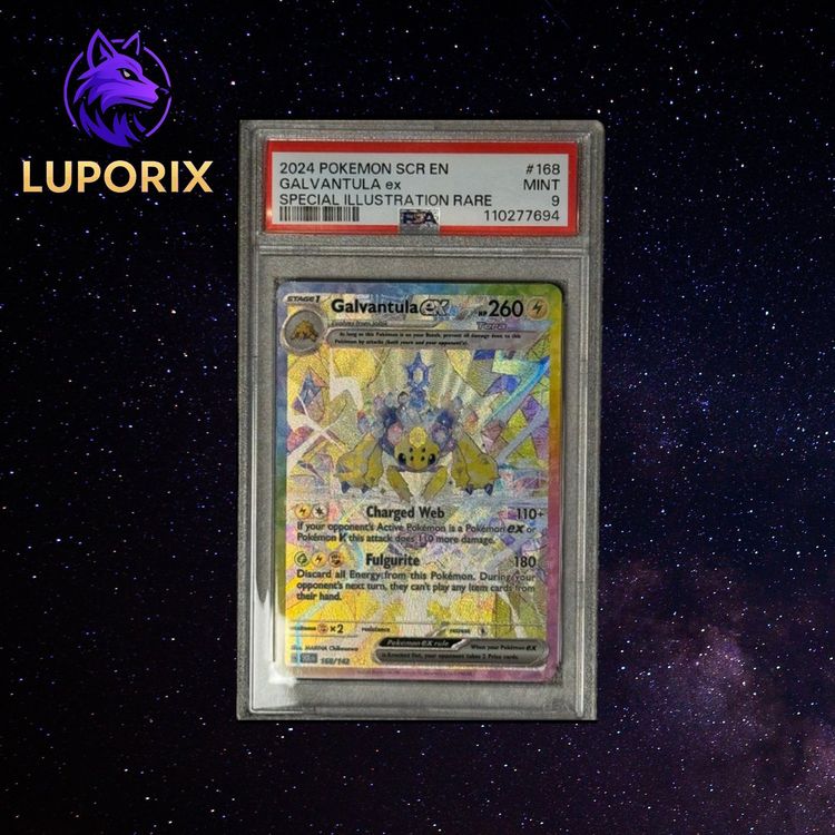 Pokemon PSA 9 Galvantula ex SIR 168/142 | SCR EN (Neu (gemäss ...