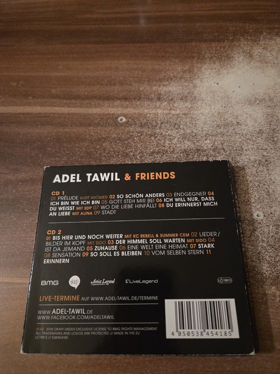 Adel Tawil & Friends - Live aus der Wuhlheide Berlin (Gebraucht) in ...