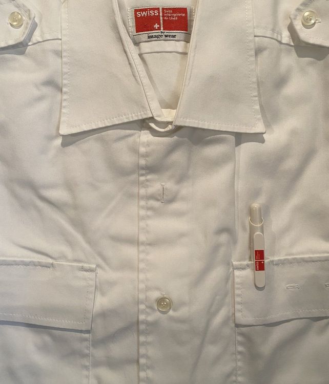 SWISS Uniform Hemd mit altem Logo (Gebraucht) in Humlikon für CHF 13 ...