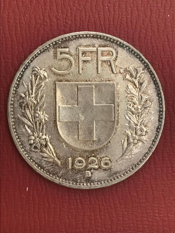 5 Fr. 1925 (Gebraucht) in Aefligen für CHF 84 – mit Lieferung auf Ricardo kaufen