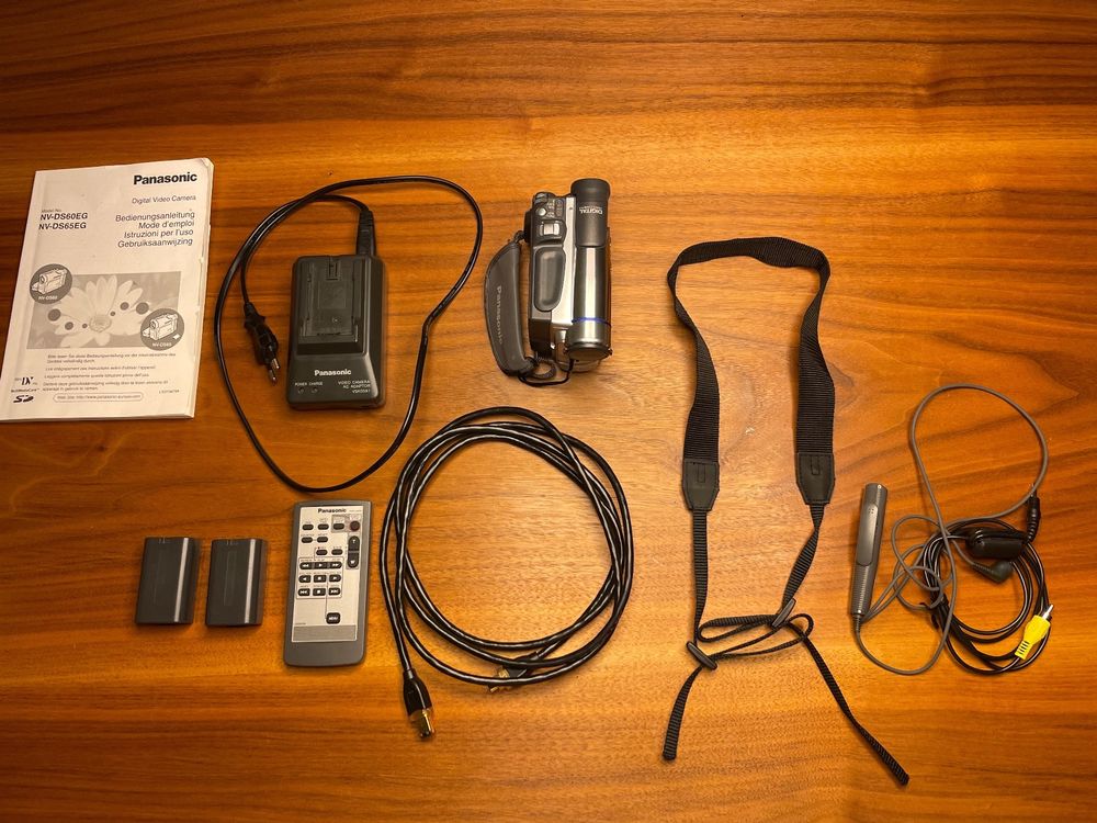Panasonic Videokamera NV-DS60 (Gebraucht) in St. Gallen für CHF 50 – mit Lieferung auf Ricardo ...