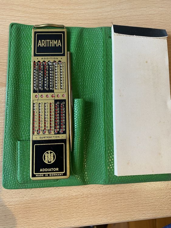 Antiker Addierer ARITHMA mit Etui (Gebraucht) in Schönenwerd für CHF 16 ...