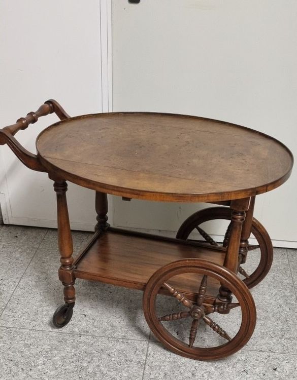 Servierwagen, Barwagen aus Holz (Gebraucht) in Flums für CHF 99 – mit ...