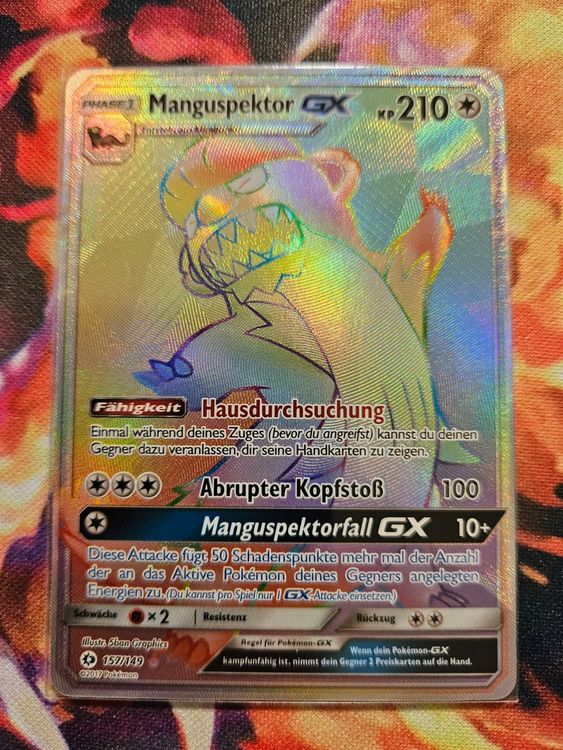 Pokemon - Manguspektor GX - 157/149 - DE (Gebraucht) in Jonen für CHF 5 ...