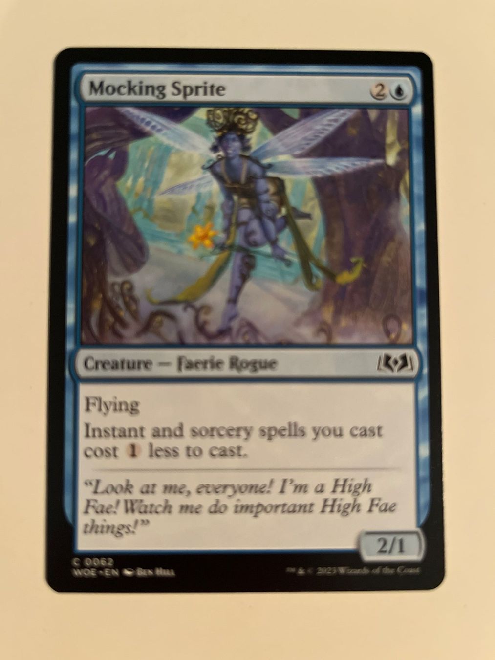 1 x Mocking Sprite - Magic: The Gathering - MtG (Gebraucht) in Kriens ...