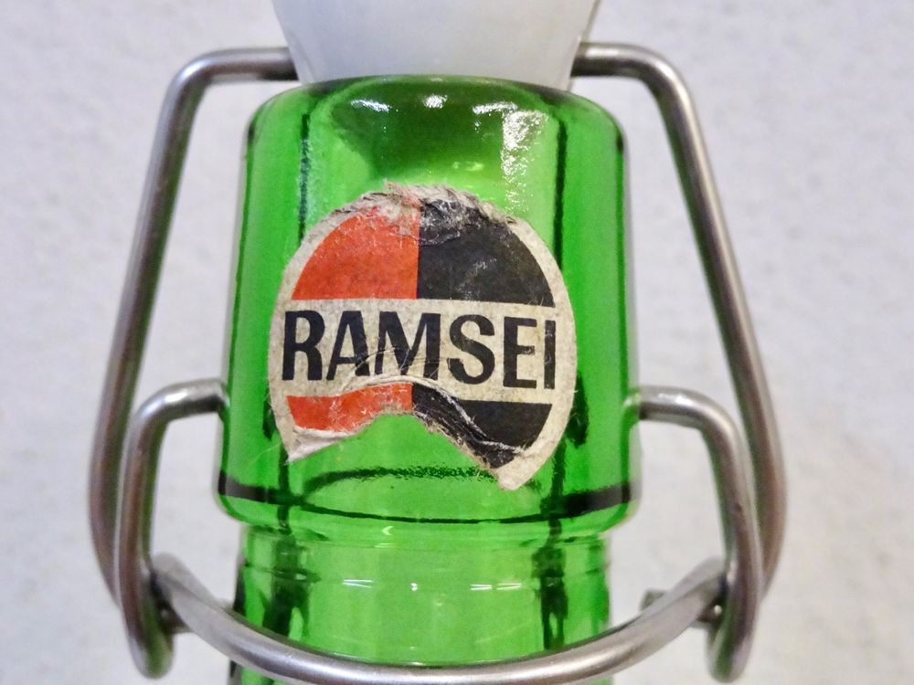 alte Flasche MOSTEREI RAMSEI RAMSEIER APFELSAFT 1970 (Gebraucht) in ...