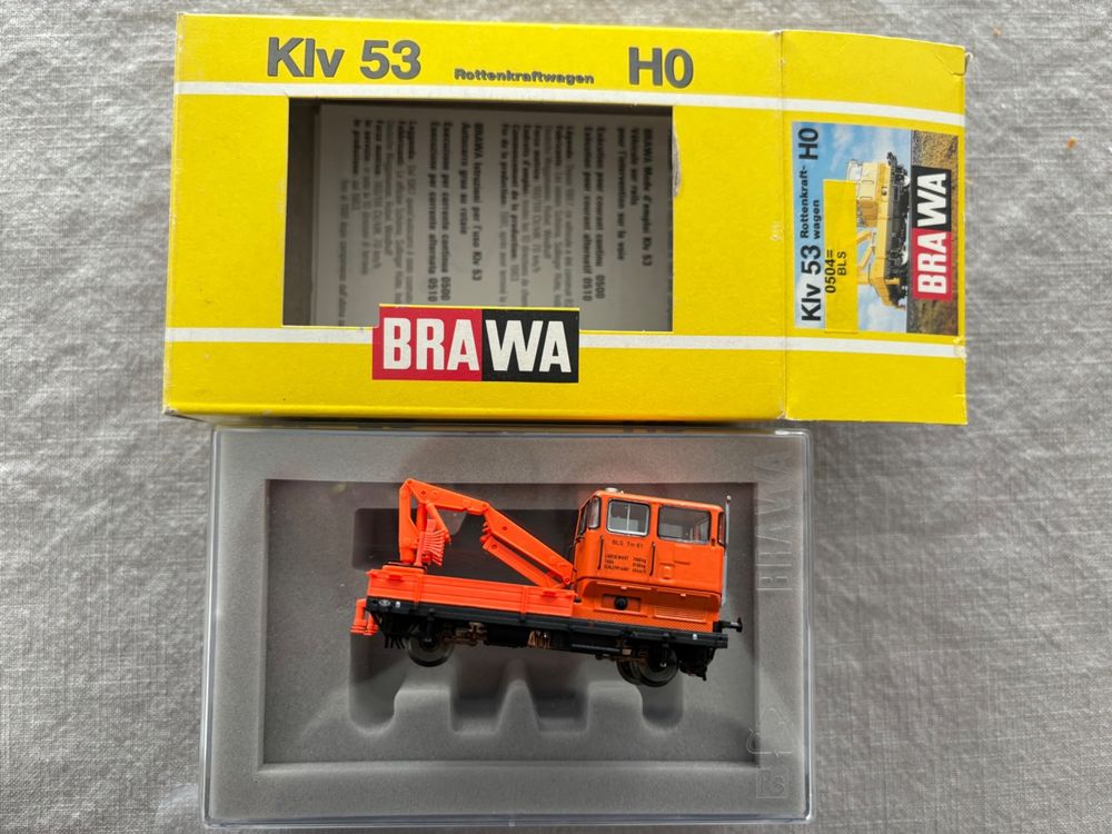 Brawa 504 KLv 53 Tm81 BLS (Neu und originalverpackt) in Hauterive NE ...
