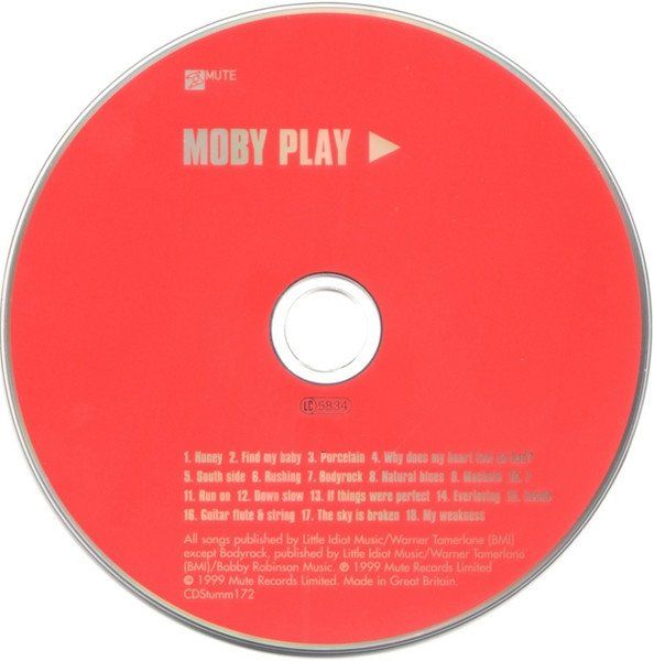 MOBY - PLAY inc. "Why does My Heart Feels So Bad","Bodyrock" (Gebraucht ...
