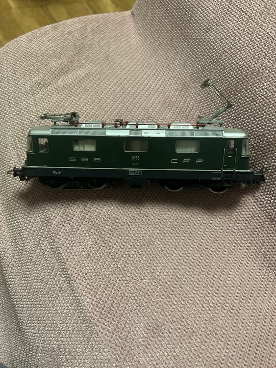 Fleischmann H0 4340 SBB CFF FFS Re 4/4 11156 GS (Gebraucht) in monte ...