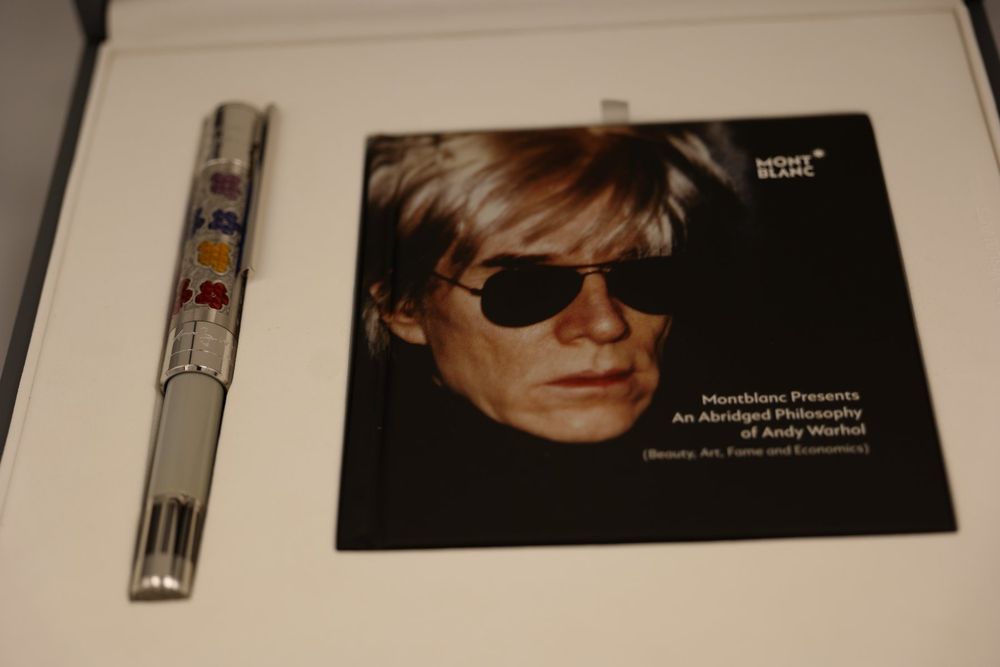 Rare! Montblanc Andy Warhol Limited Edition Rollerball Pen | Kaufen auf ...