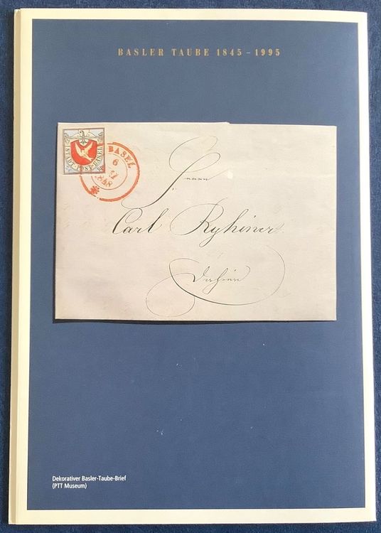 1995 PTT Souvenir Folder Basler Taube mit Block ** und ET (Neu (gemäss Beschreibung)) in Liestal ...