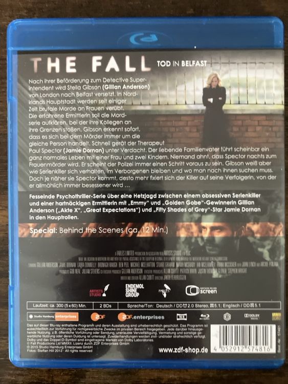 The Fall Staffel eins BluRay (Gebraucht) in Glarus für CHF 2 – mit Lieferung auf Ricardo kaufen