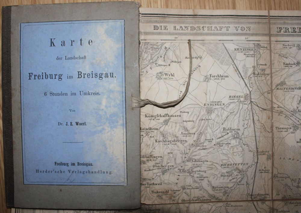 Landkarte Freiburg im Breisgau (Gebraucht) in Seewen SO für CHF 20 ...