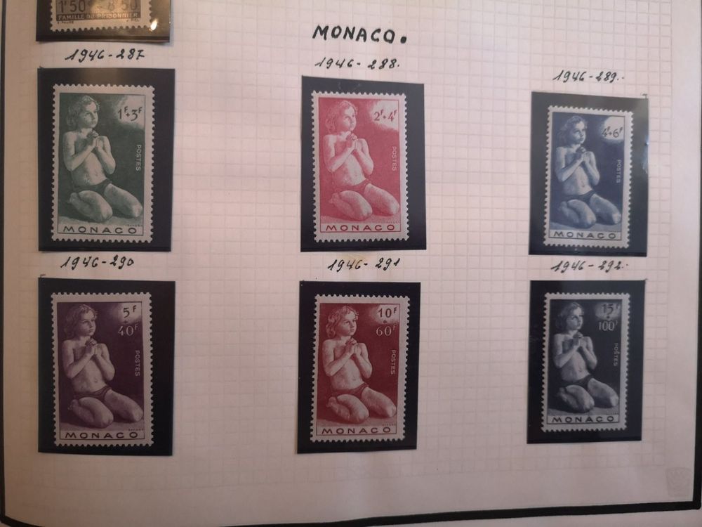 Briefmarken Monaco 1946 | Kaufen auf Ricardo