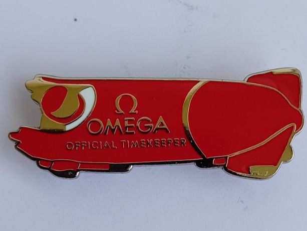 Omega pin Emailliert (top zustand) (Neu (gemäss Beschreibung)) in für ...