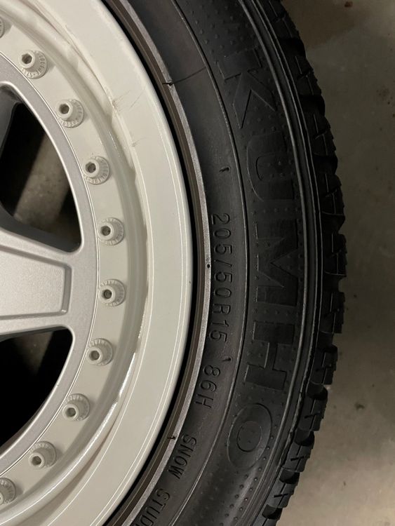 Alufelgen / Kompletträder Audi Speedline 80 90 Coupe Cabrio (Gebraucht ...