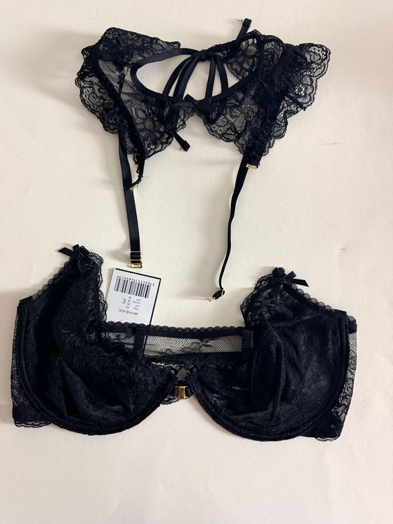 LES PROVOCATRICES, Bügel-BH, Grösse 85E, Farbe Schwarz (Neu und ...