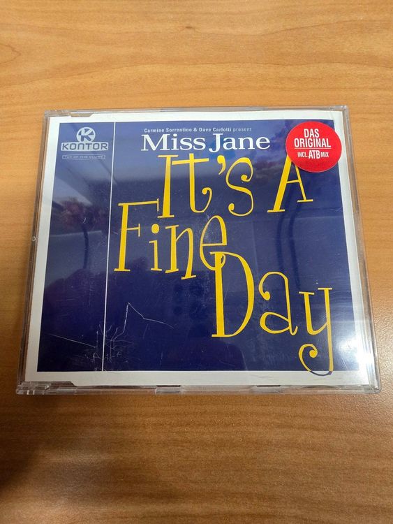 CD Single - Miss Jane – It's A Fine Day (Gebraucht) in Biberist für CHF ...