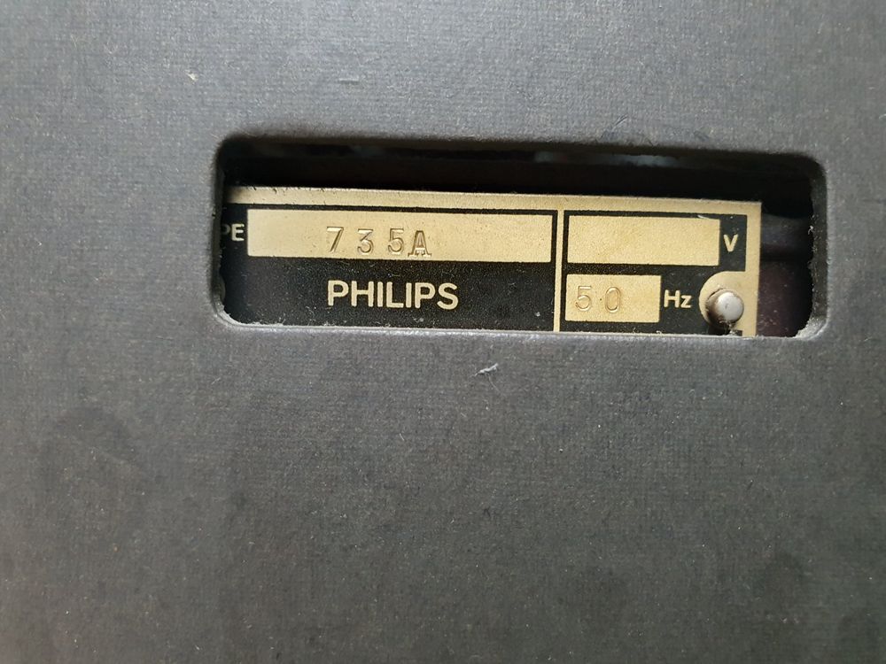 Röhrenradio Philips 735A - Druckschalter Senderfestspeicher (Defekt) in ...