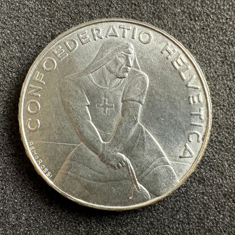 5 Franken Silber Laupen 1939 (Gebraucht) in Reitnau für CHF 125 – mit Lieferung auf Ricardo kaufen