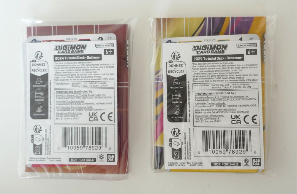 Digimon Tutorial demo decks 2024 Renamon + Guilmon EN (Neu und originalverpackt) in Biel/Bienne ...