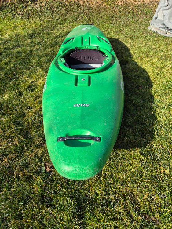 Fluid Solo Wildwasserkajak grün Occasion (Gebraucht) in Thun für CHF ...