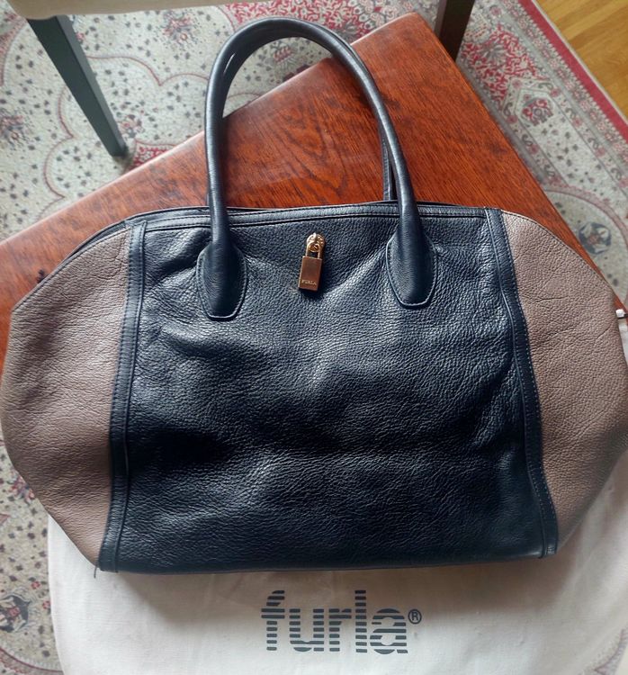 FURLA Original Handtasche aus feinem Leder, kaum benutzt | Kaufen auf Ricardo
