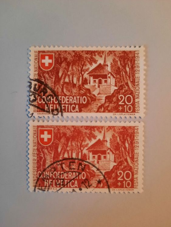 Znr. B14c und B14 Helvetia 1941 | Kaufen auf Ricardo