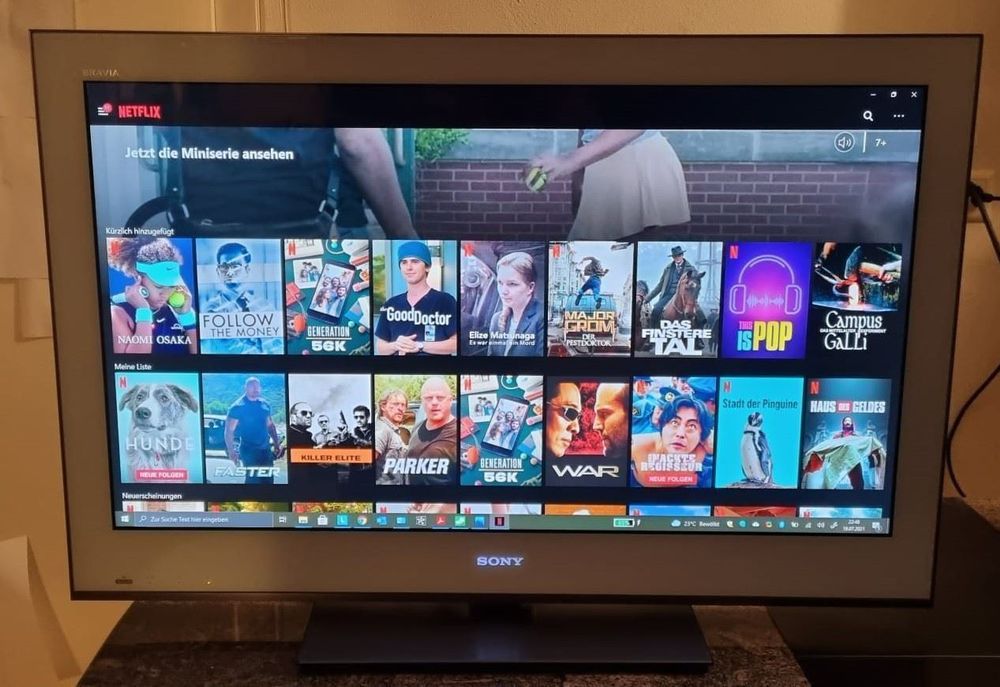Sony Bravia KDL-40NX700 Smart-TV (Gebraucht) in Hirzel für CHF 49 – nur ...