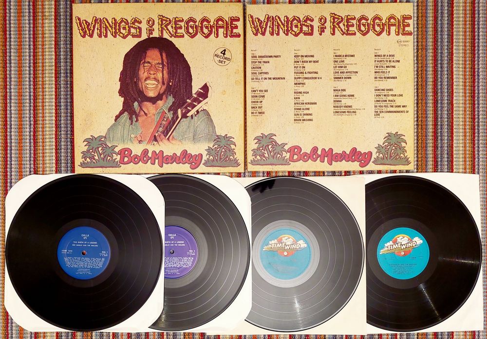 Bob Marley - Wings Of Reggae (4 LP-Box) (Gebraucht) in für CHF 20 – mit ...