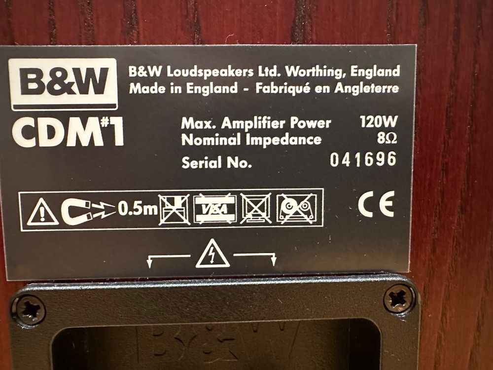 B&W CDM 1 High End Lautsprecher (Neu (gemäss Beschreibung)) in Turgi für CHF 241 – nur Abholung ...
