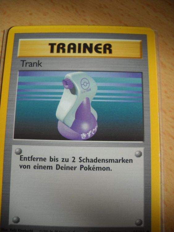 Trank Pokémon Karte Nr. 94/102 Base Set Deutsch Top (Neu (gemäss ...