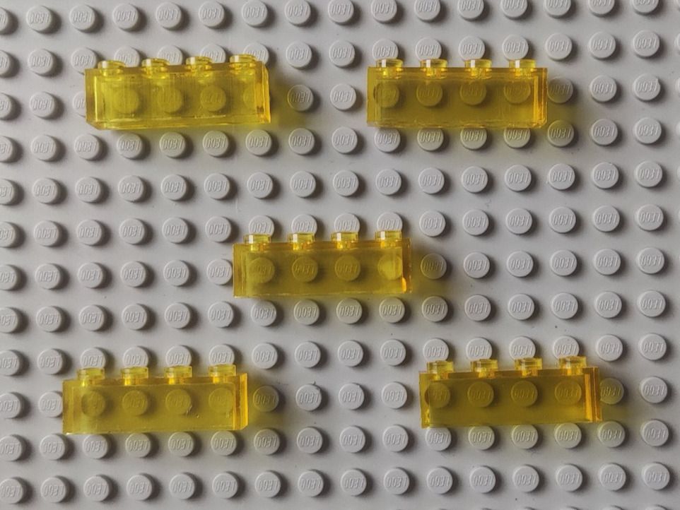 LEGO Classic Space - Brick 1x4 Mold Pip Side - 3066 (Gebraucht) in ...