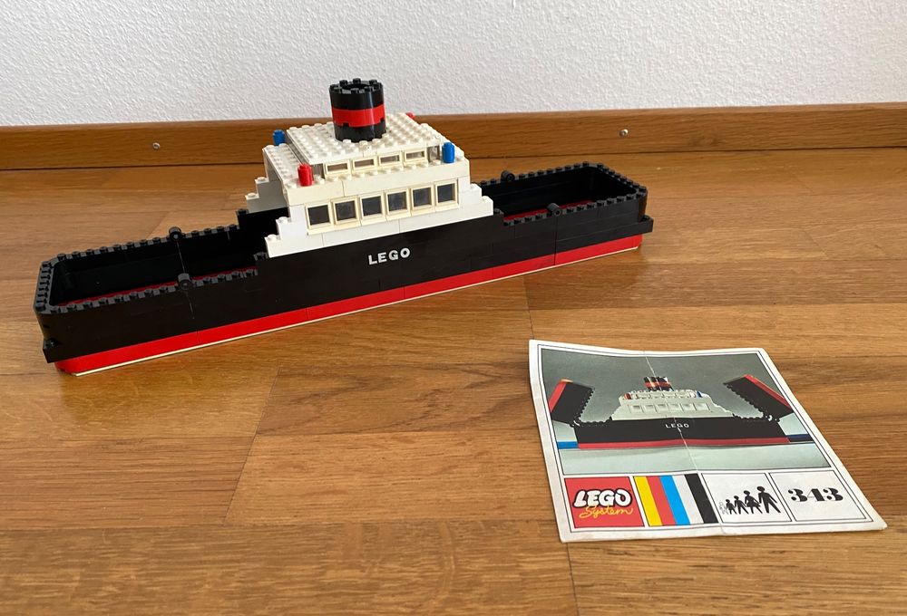 LEGO Vintage Eisenbahn Boot 343 Zugfähre Train Ferry kpl. BA (Gebraucht) in Arlesheim für CHF 40 ...