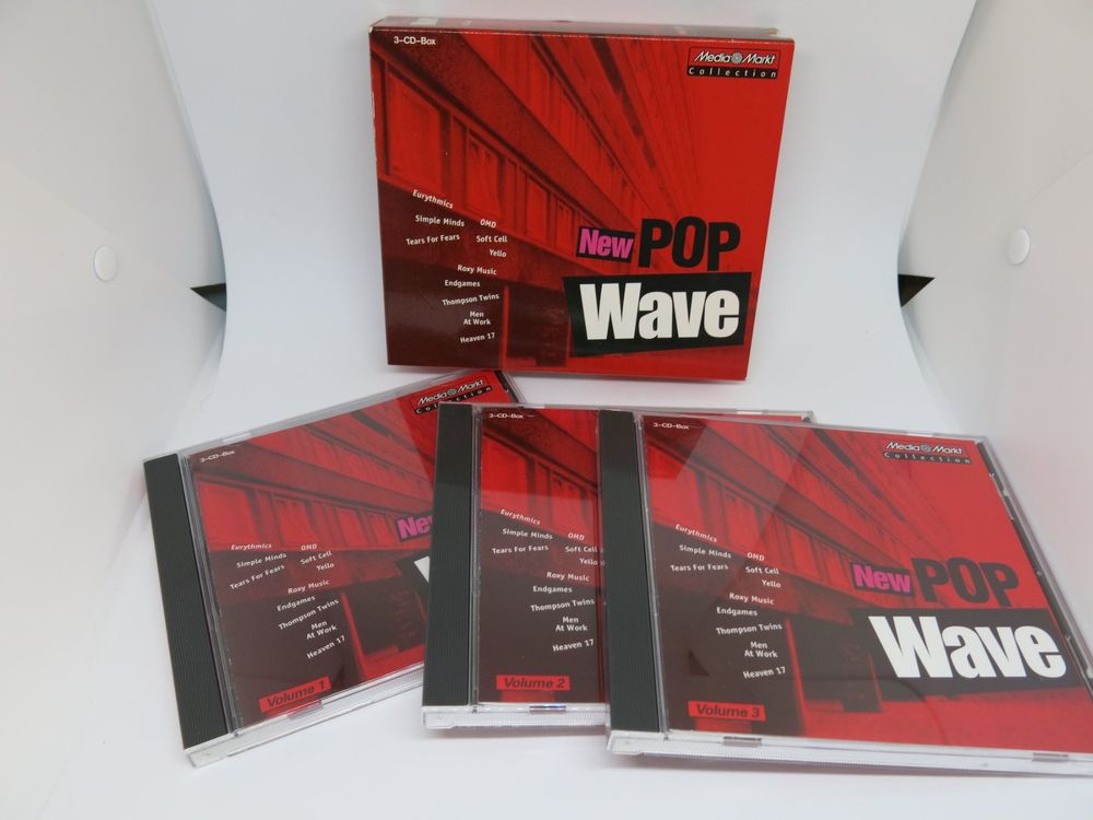3 CD Box: New Pop Wave / Roxy Music Yello OMD Human League | Kaufen auf ...