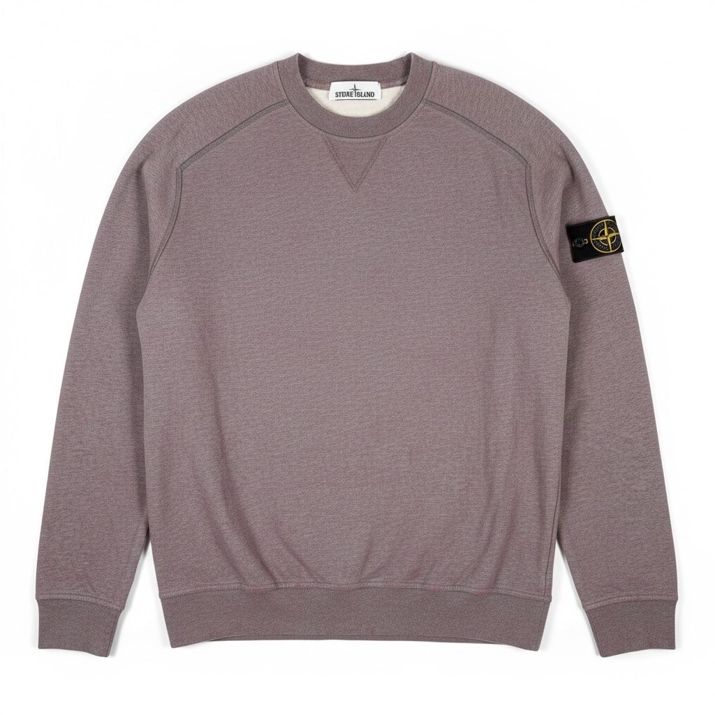 Sweat Stone Island Dust Colour Treatment Gris - XL (Neu (gemäss ...