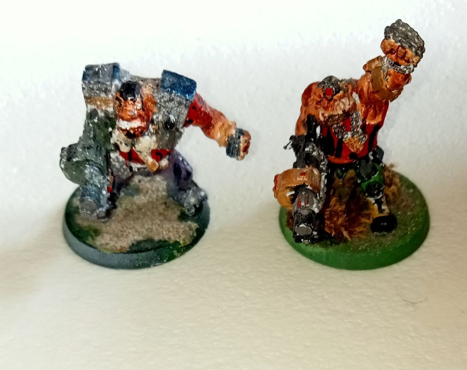 Warhammer 40k 2 Figurines ogres plomb | Kaufen auf Ricardo