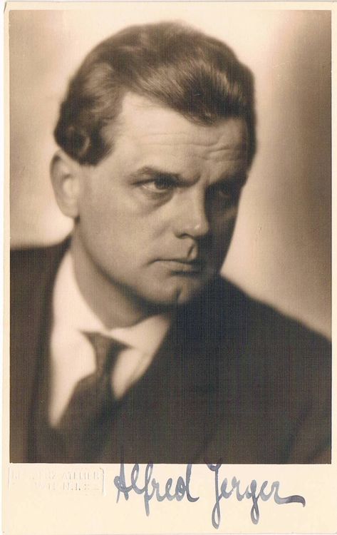 Alfred Jerger 1889-1976 Autogramm signiert Vintage Foto 9x14 (Gebraucht) in Bischofszell für CHF ...