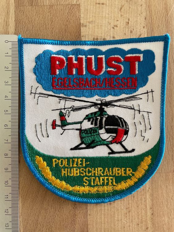 Patch Polizeihubschrauberstaffel Hessen | Kaufen auf Ricardo