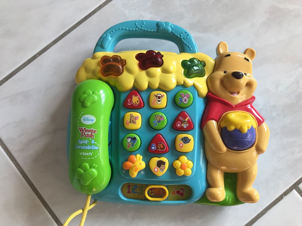 Winnie Pooh Lerntelephon / Spieltelefon (Gebraucht) in St.Pantaleon für ...