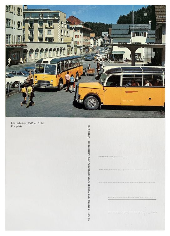 Lenzerheide Vaz Obervaz Post Postauto FBW C40U Saurer L4C (Neu (gemäss Beschreibung)) in Bern ...